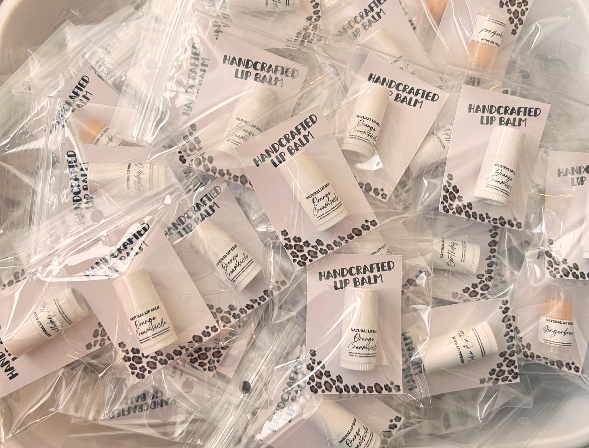 Individually Packaged Mini Lip Balms [With Custom Card Packaging] !MOQ ...