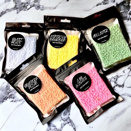 Stenciled Style Wax Tarts (2oz) - Cheetah/Leopard – Dressy Creations ...